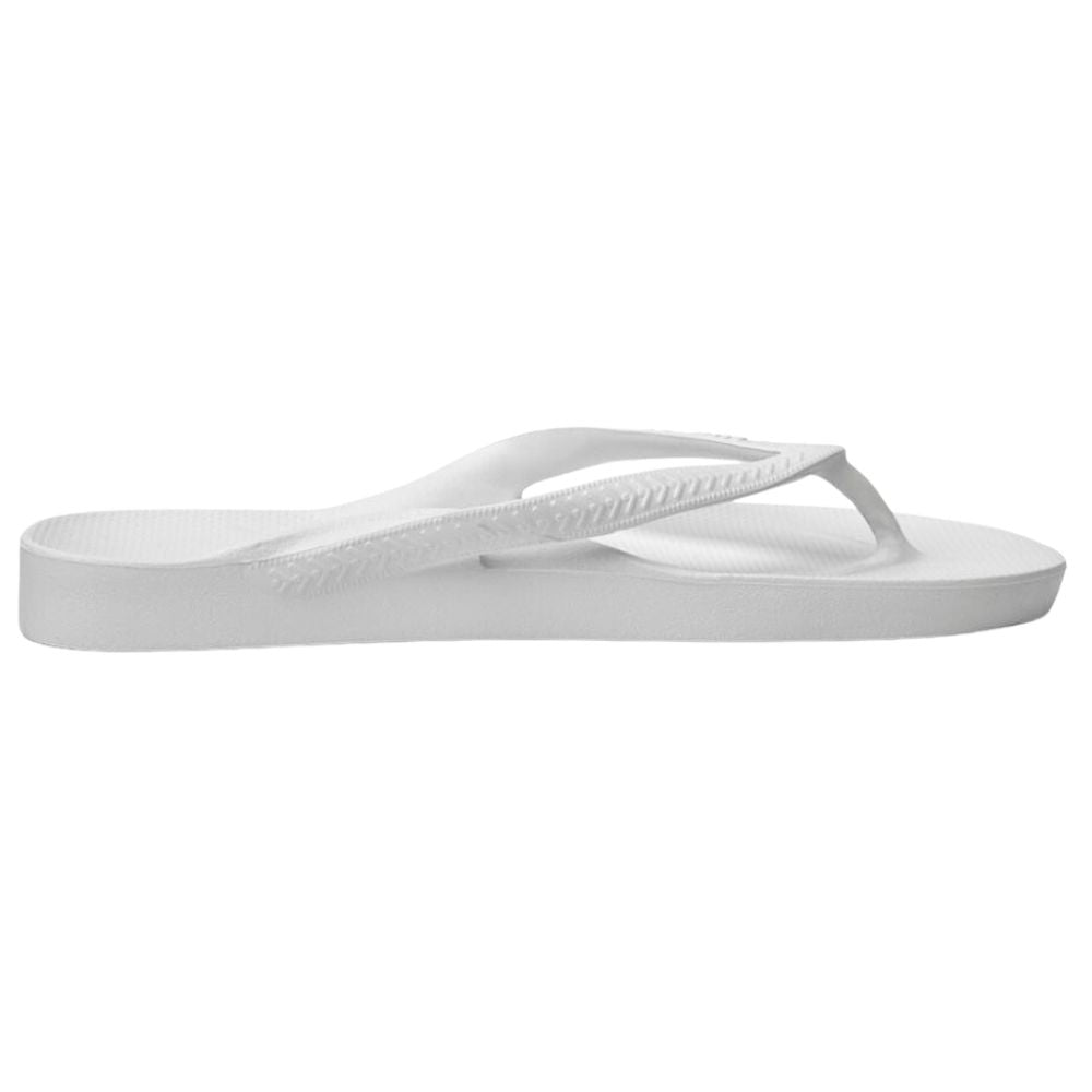 ARCHIES ARCH SUPPORT JANDALS WHITE - Cherrywood Shoes