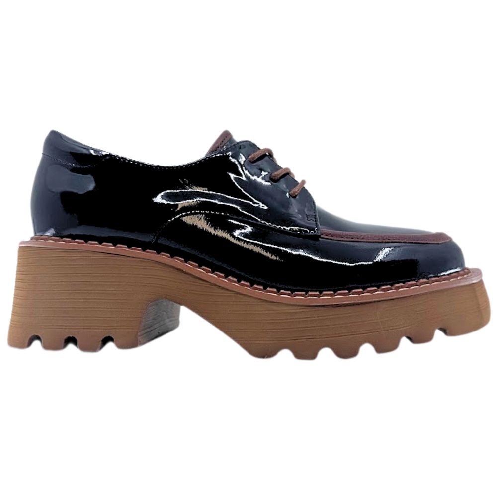 BRESLEY SHER BLACK PATENT - Cherrywood Shoes