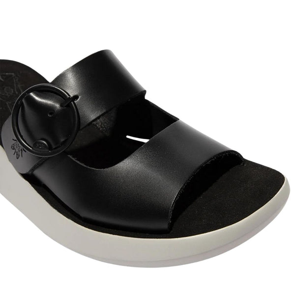 FLY LONDON BAFI BLACK - Cherrywood Shoes