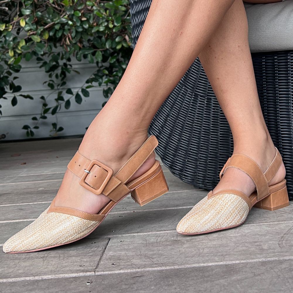 MINX RAYA TAN WAX - Cherrywood Shoes