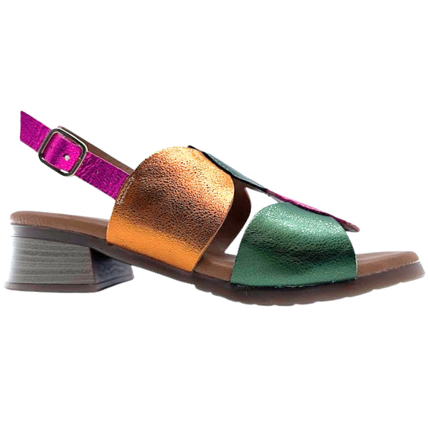 NU BY NEO BERTA METAL FUCSIA MULTI - Cherrywood Shoes