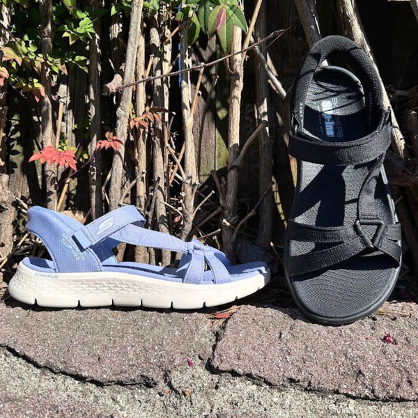 SKECHERS SLIP-INS GO WALK FLEX SANDAL ILLUMINATE PERIWINKLE ...