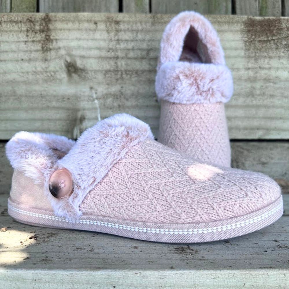 SKECHERS COZY CAMPFIRE GIRLS NIGHT IN BLUSH - Cherrywood Shoes