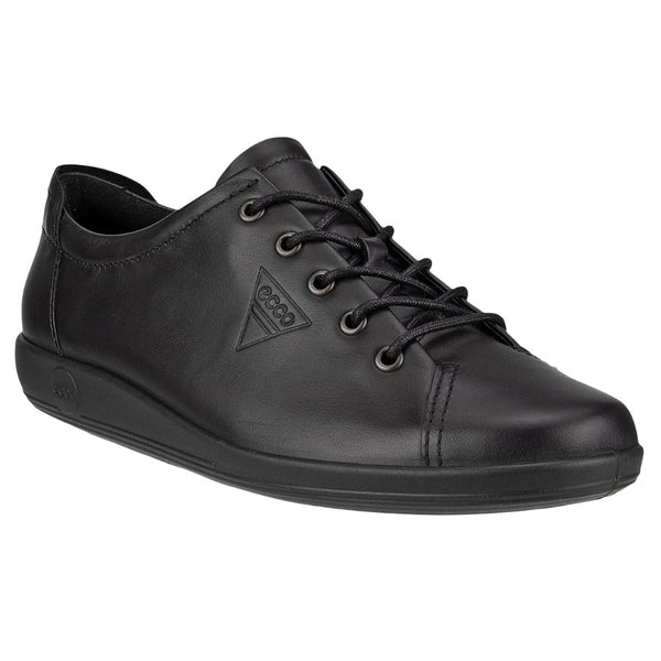 ECCO SOFT 2.0 BLACK - Cherrywood Shoes